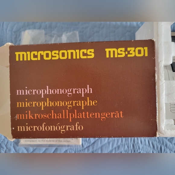 microsonics | Other | Vintage Rare Microscopic Ms3 Nib | Poshmark